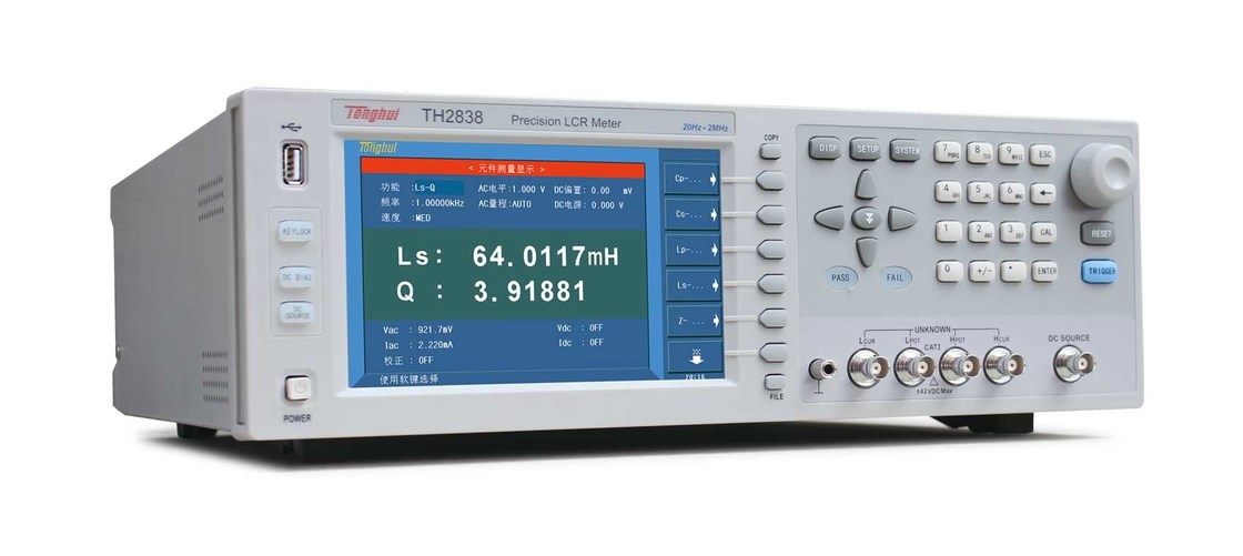 20Hz-2MHz High Precision Lcr Meter Benchtop Semiconductor Component ...